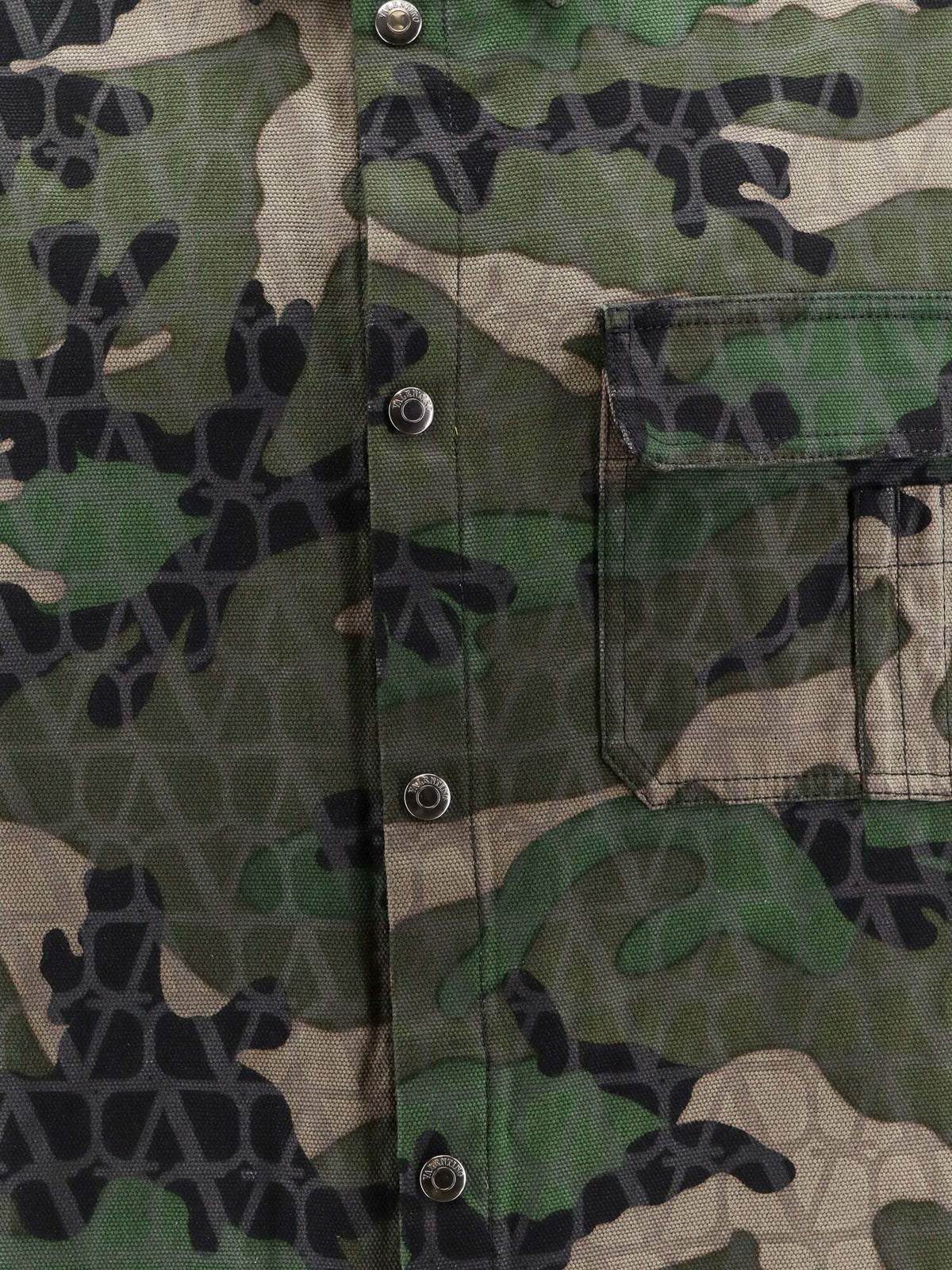 Valentino Jacket Green Mens Valentino