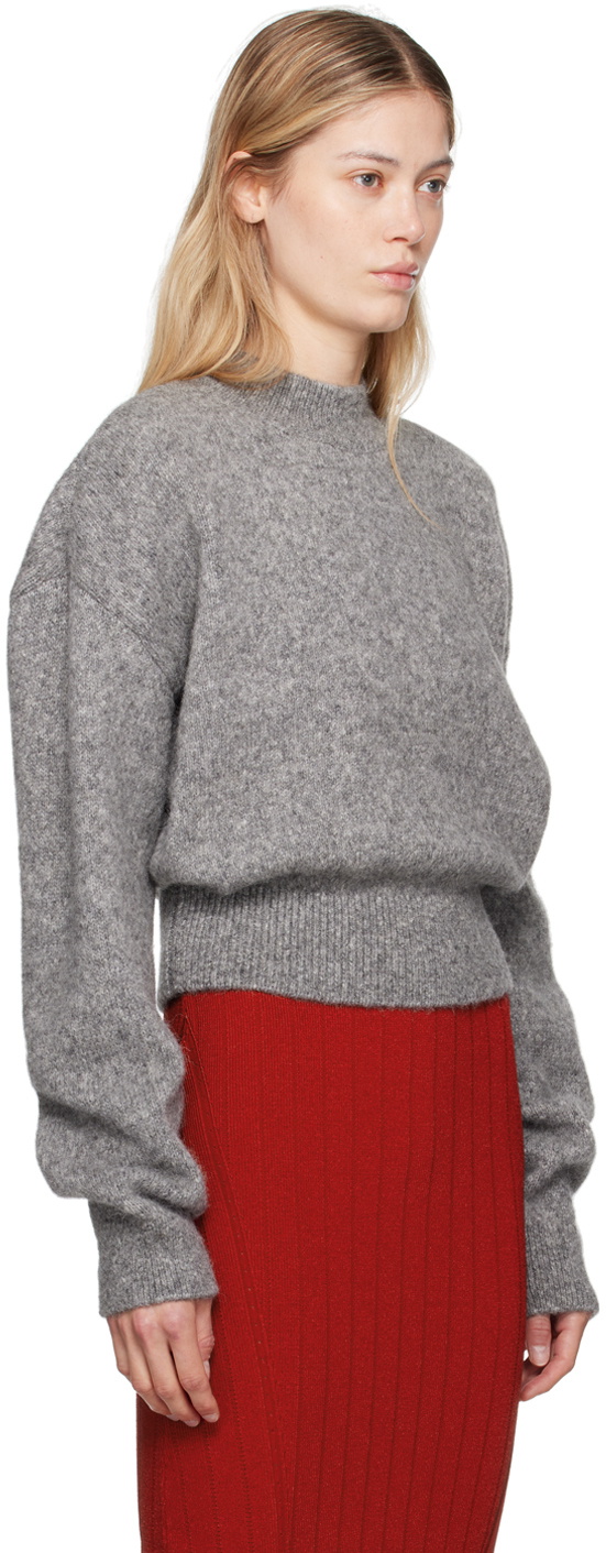 JACQUEMUS Gray Les Classiques 'La maille Jacquemus' Sweater Jacquemus