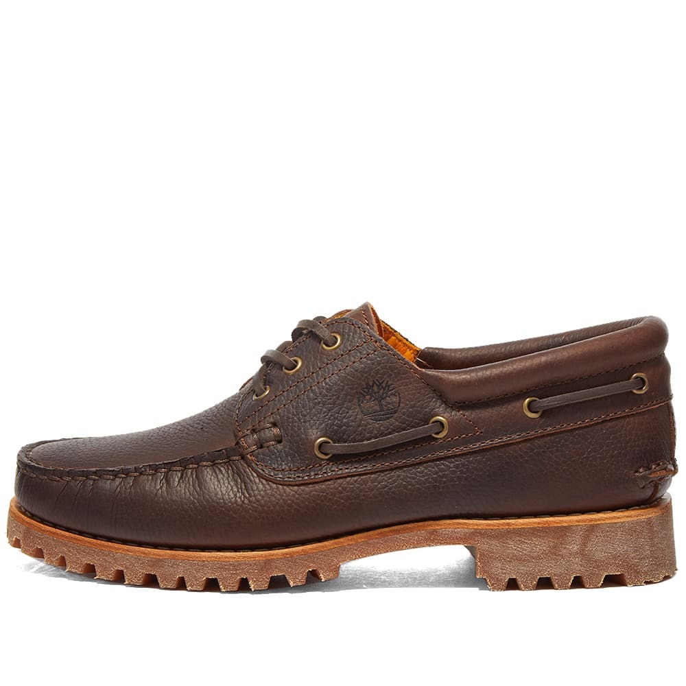 Timberland Men's 3 Eye Classic Lug Shoe in Medium Brown Full Grain ...