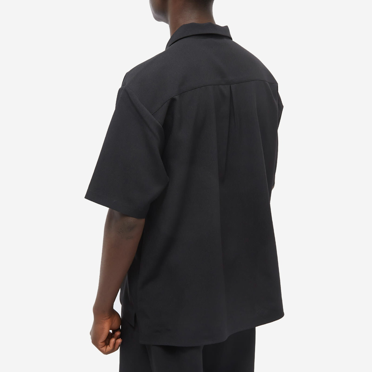 F/CE. Men's TECH TORO OPEN SHIRT in Black F/CE.