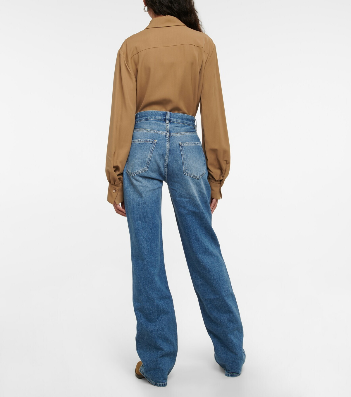 Frame - Le Jane cropped straight jeans Frame Denim