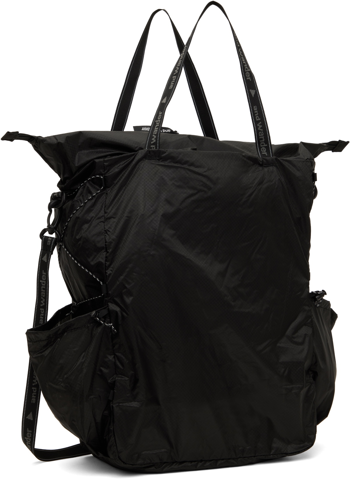 and wander Black Sil Tote and Wander