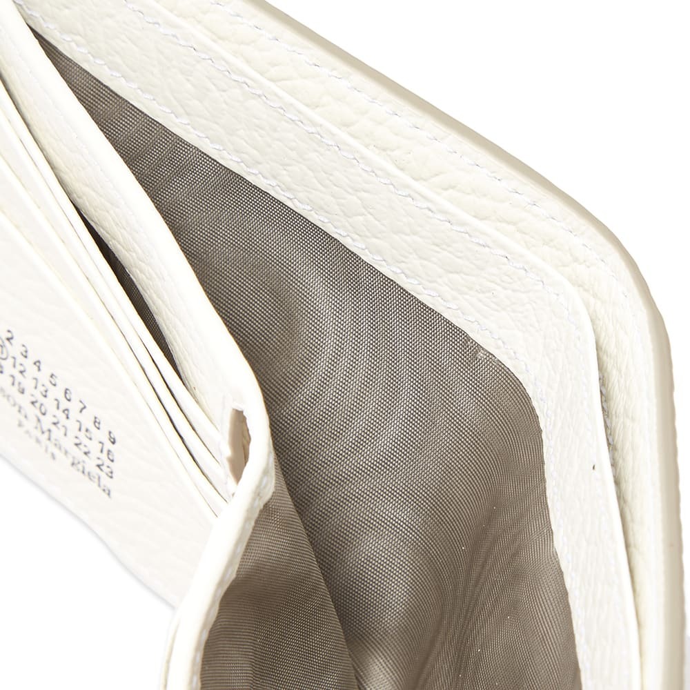 Maison Margiela Men's Embossed Grain Billfold Wallet in White Maison ...