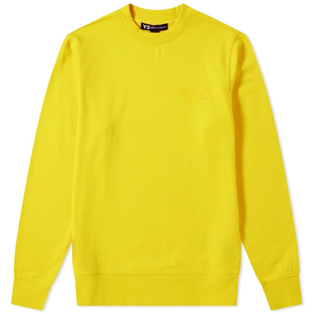 Y-3 Classic Crew Sweat Yellow Y-3 SPORT