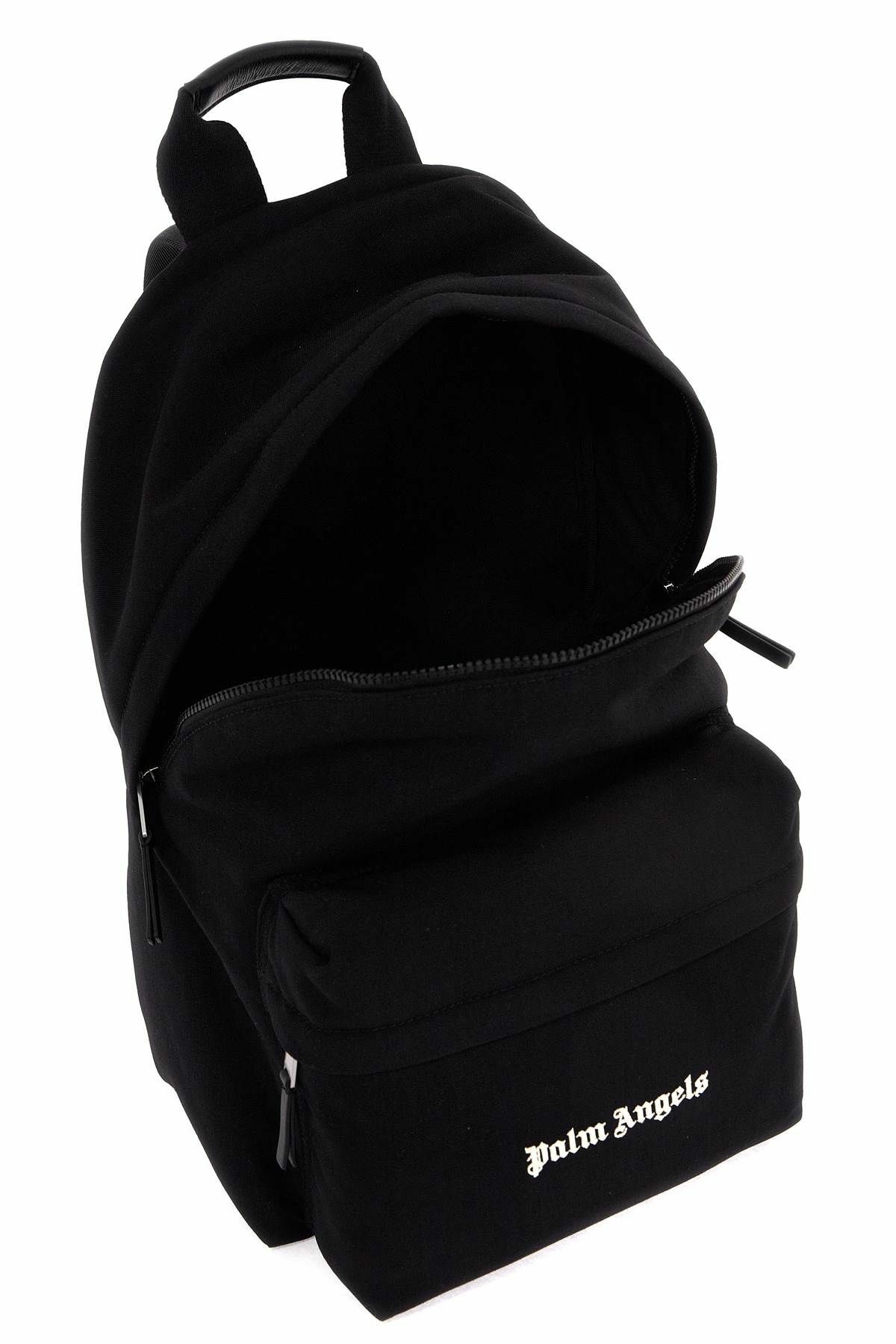 PALM ANGELS backpack with logo Black Palm Angels