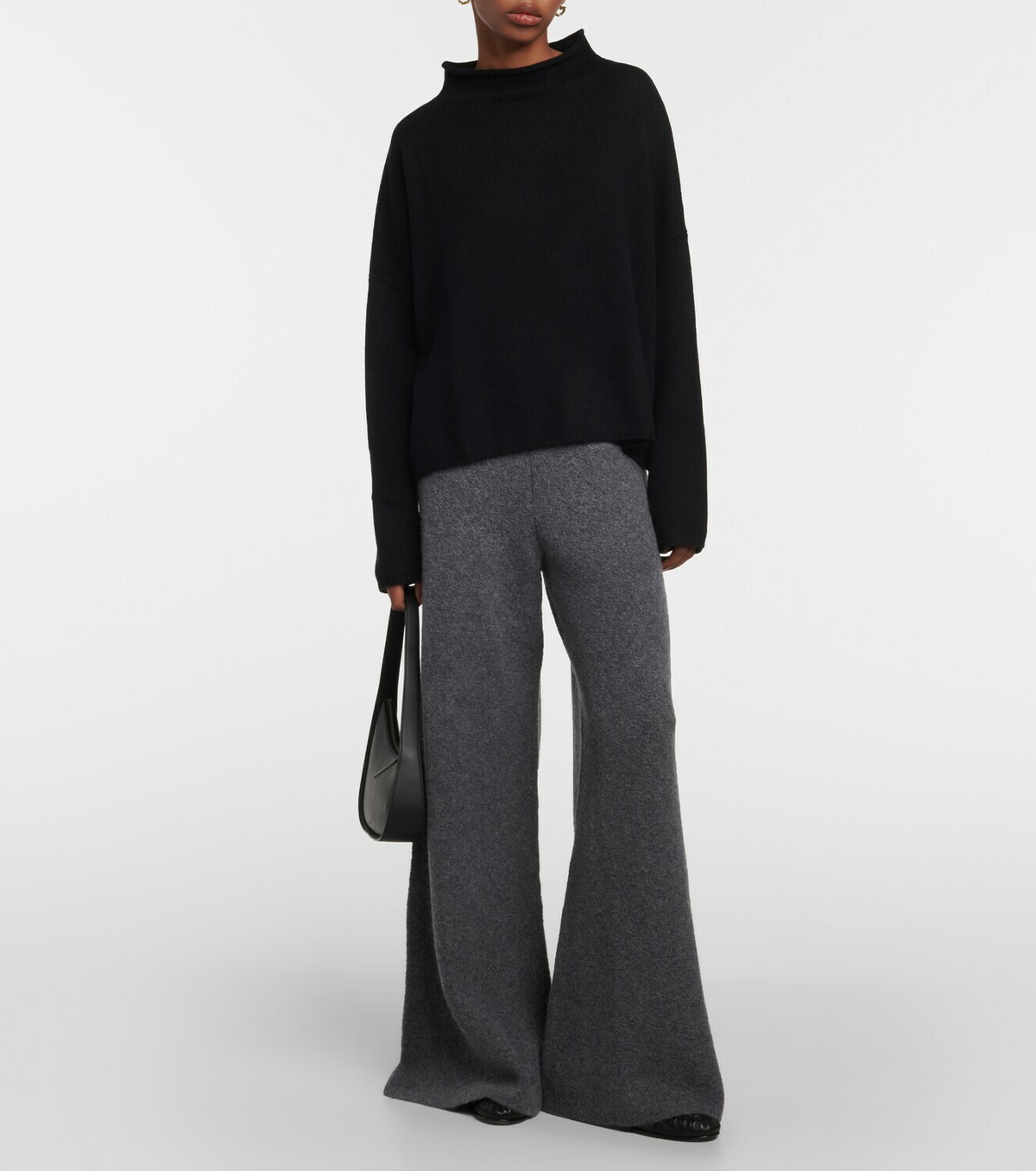 Lisa Yang Sandy cashmere mockneck sweater Lisa Yang