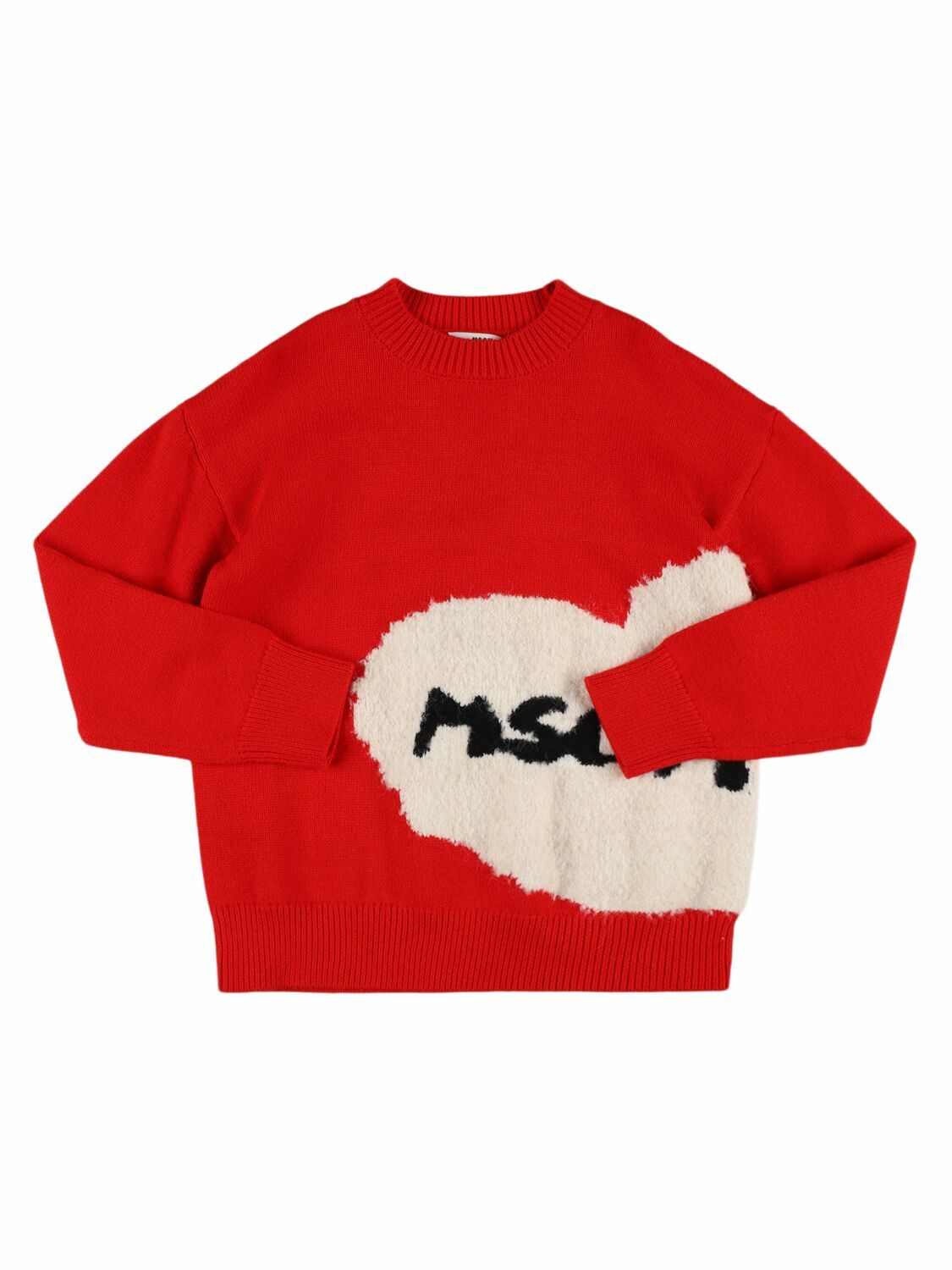MSGM Wool Blend Knit Sweater MSGM