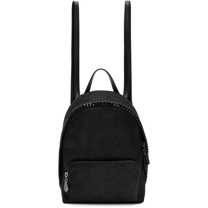 Stella McCartney Black Mini Falabella Backpack Stella McCartney