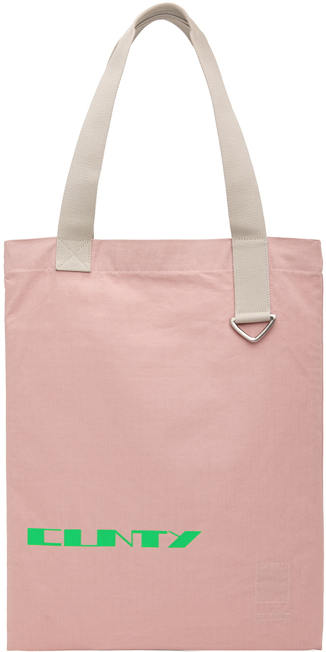 Rick Owens DRKSHDW Pink 'Cunty' Tote Rick Owens Drkshdw