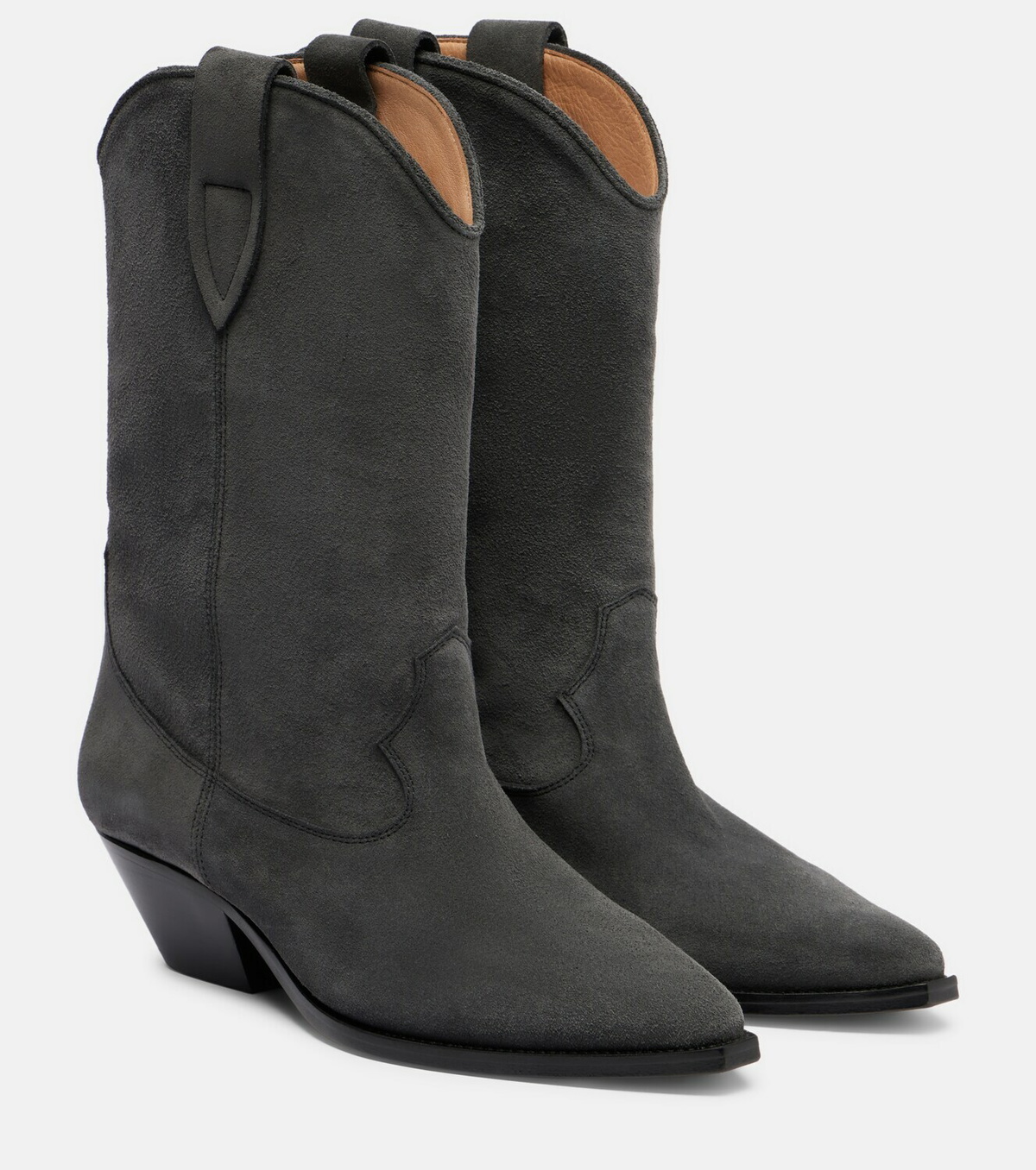 Isabel Marant Leyane suede cowboy boots Isabel Marant