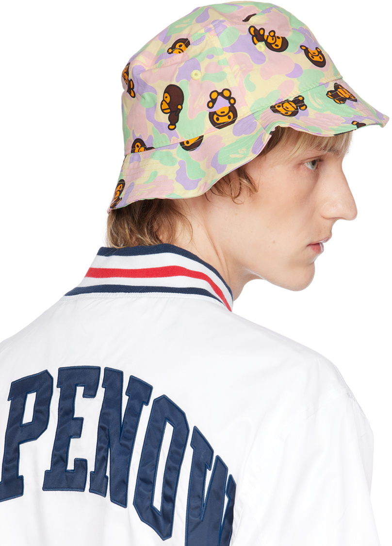 BAPE Multicolor Baby Milo Bucket Hat A Bathing Ape