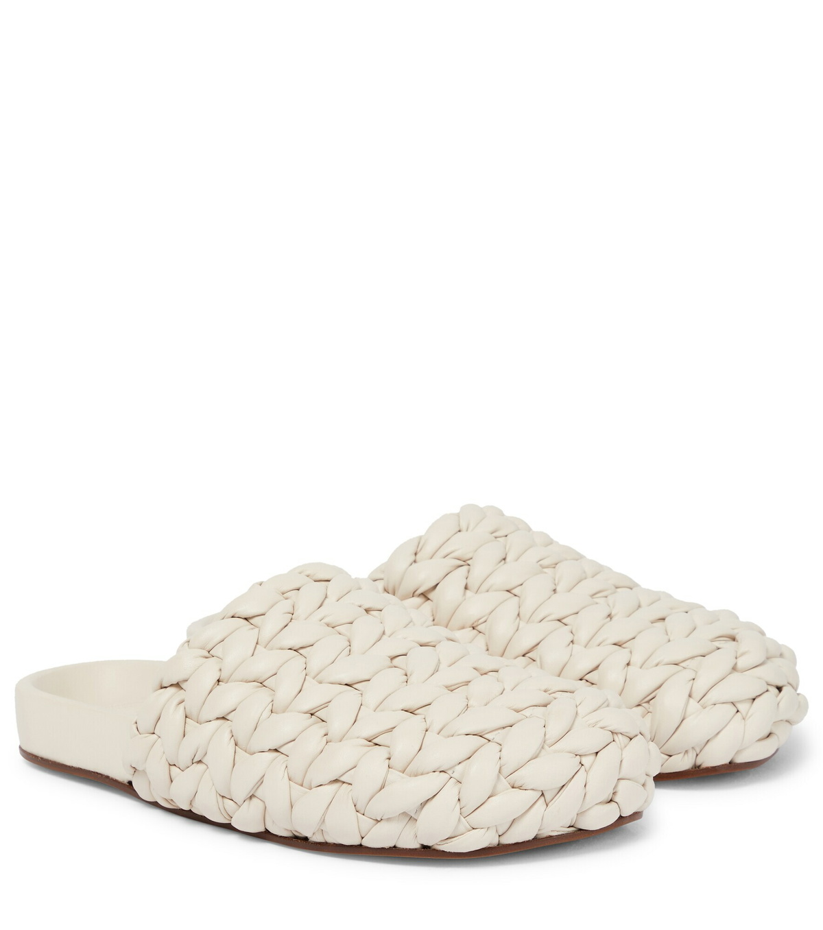 Chloe - Kacey leather slippers Chloe