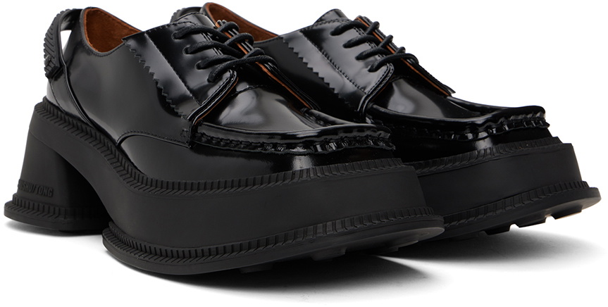 Shushu/Tong Black Lace-Up Platform Oxfords Shushu/Tong