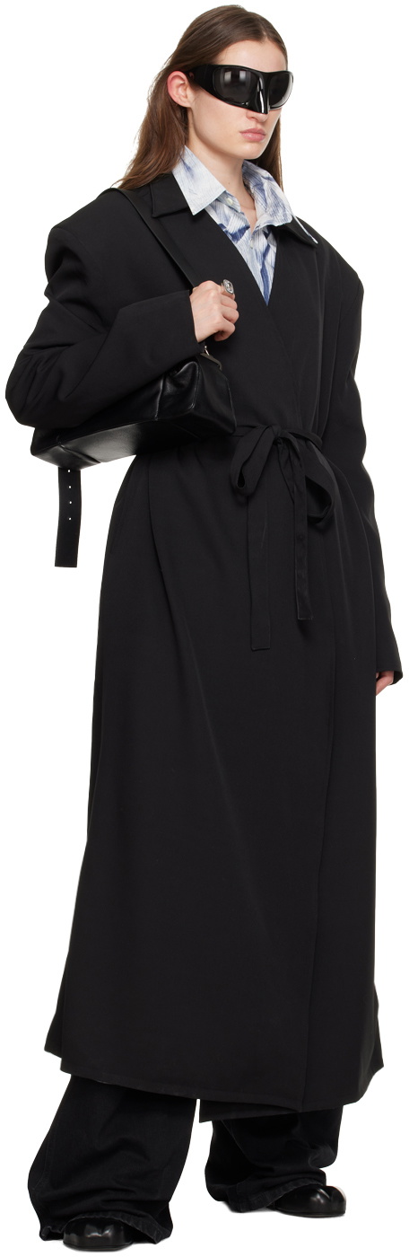 ABRA Black Open Coat ABRA