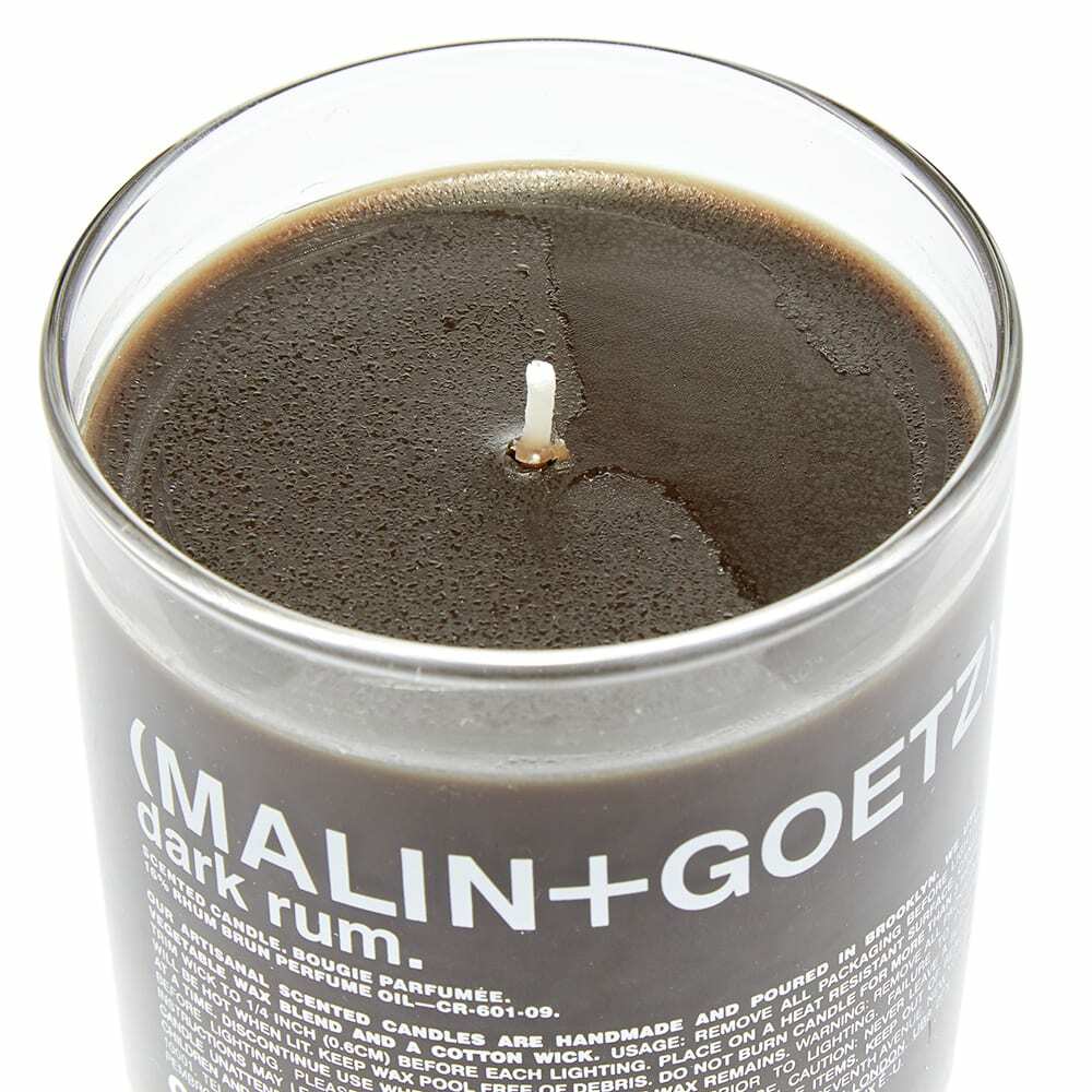 Malin + Goetz Table Candle in Dark Rum 260g Malin + Goetz