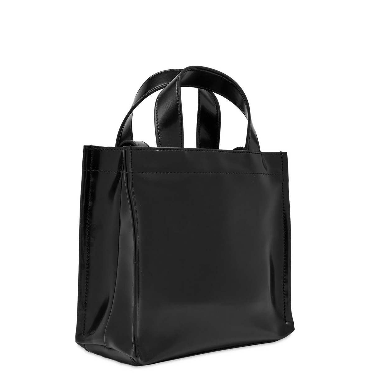 Acne Studios Women's Logo Shopper Mini Bag in Black Acne Studios
