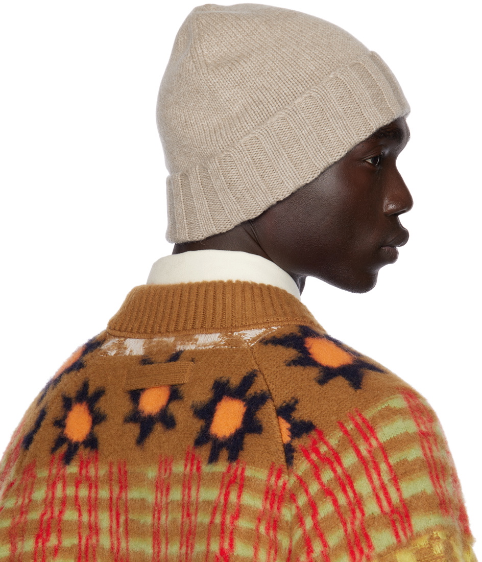ZEGNA Beige Oasi Beanie Zegna