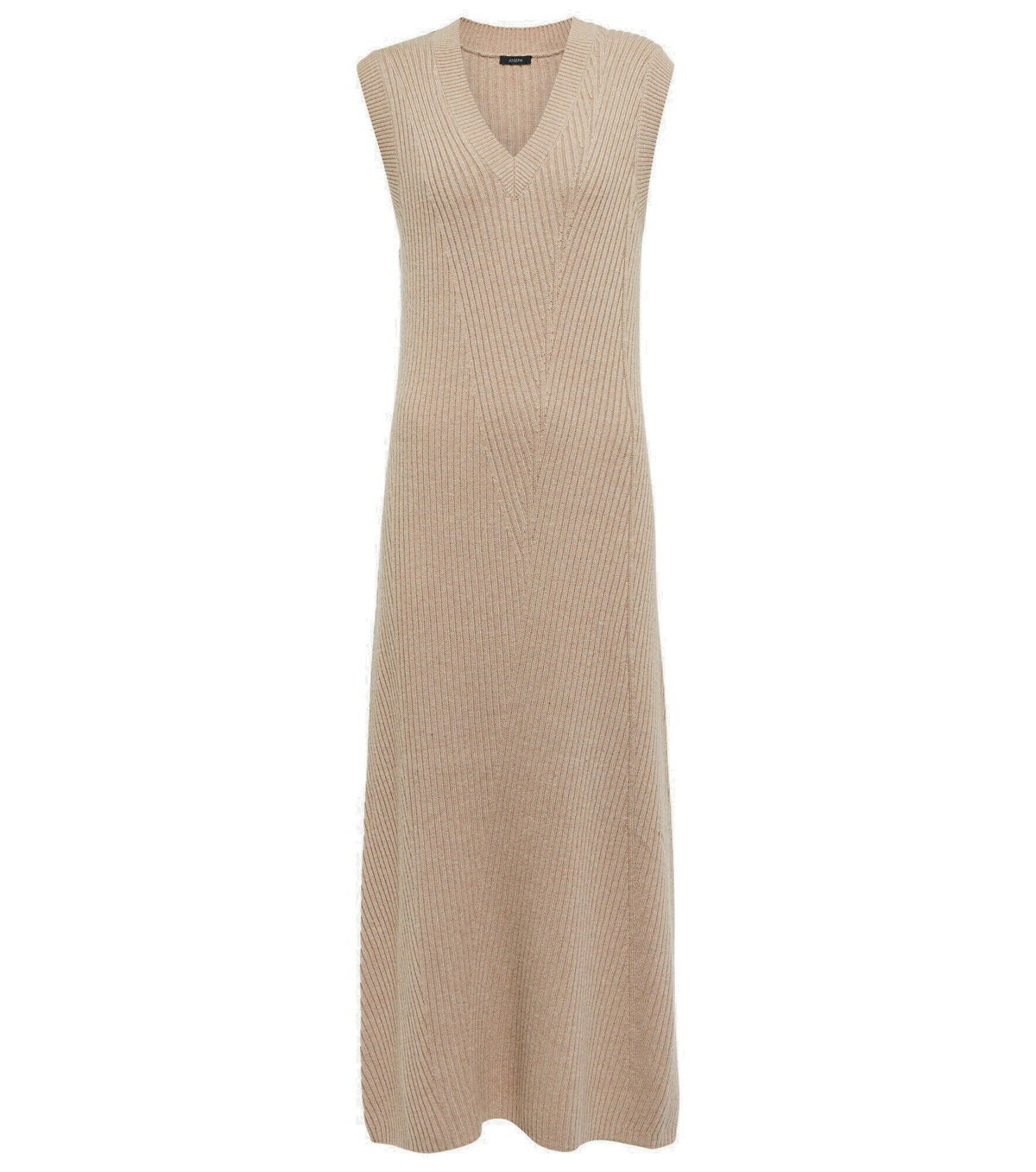 Joseph - Cotton and wool knit maxi dress Joseph