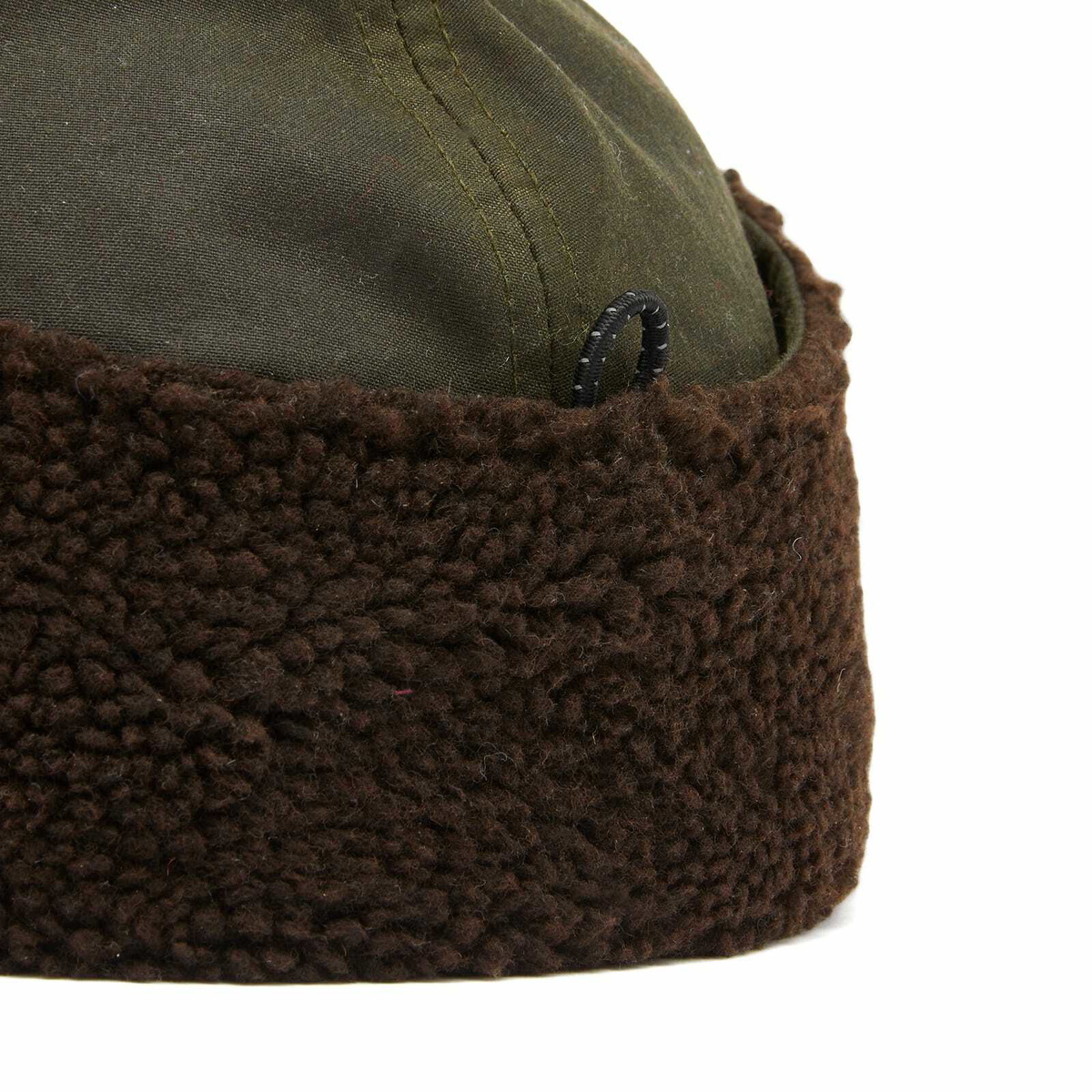 Barbour Men's x Baracuta Trapper Hat in Archive Olive Barbour
