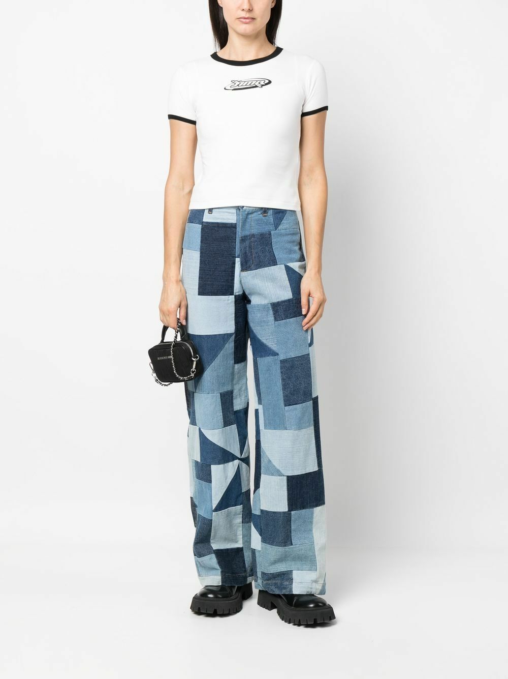 AMBUSH - Logo Cotton T-shirt Ambush