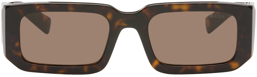 Prada Eyewear Tortoiseshell Symbole Sunglasses Prada