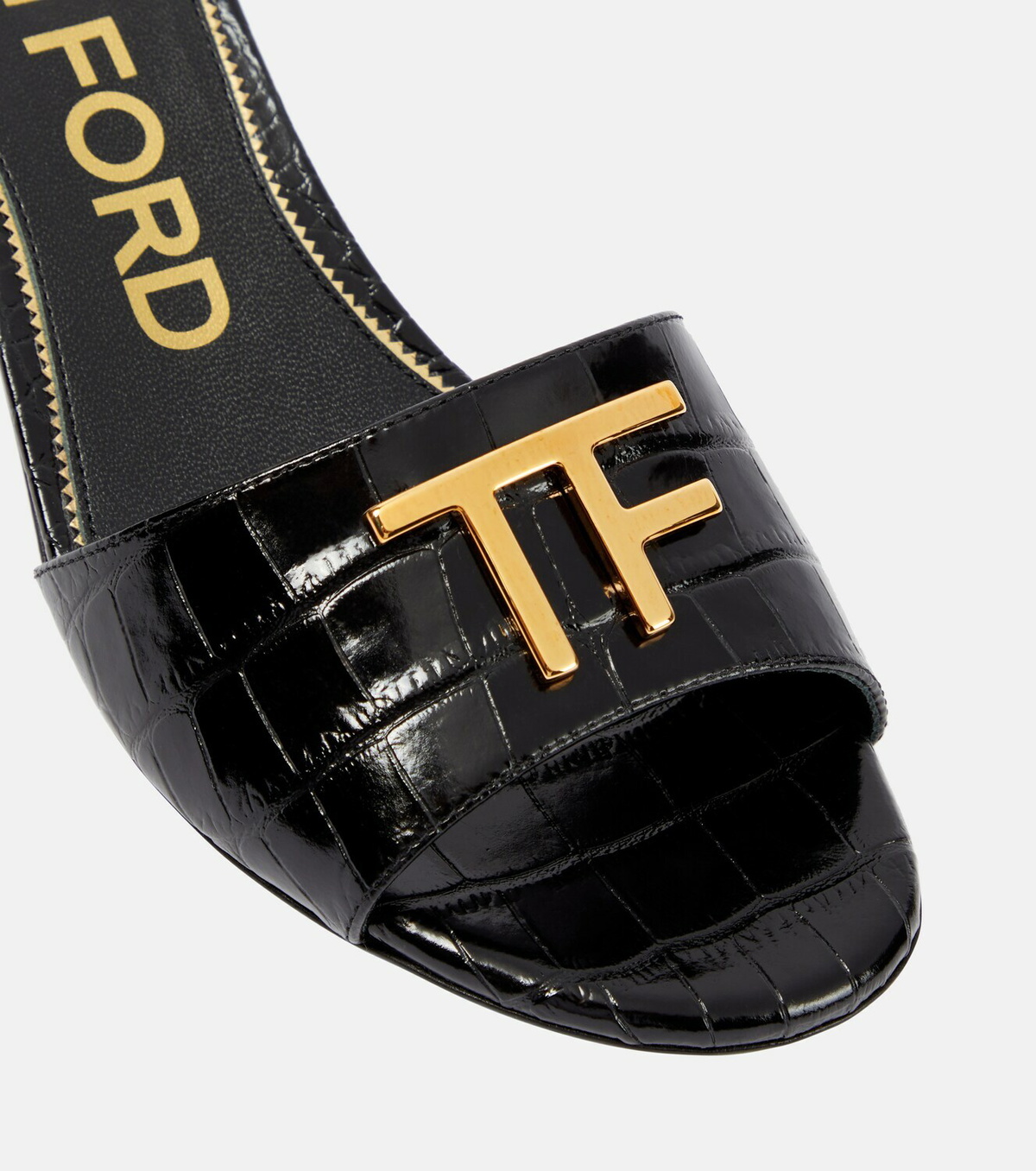 Tom Ford TF croc-effect leather mules TOM FORD