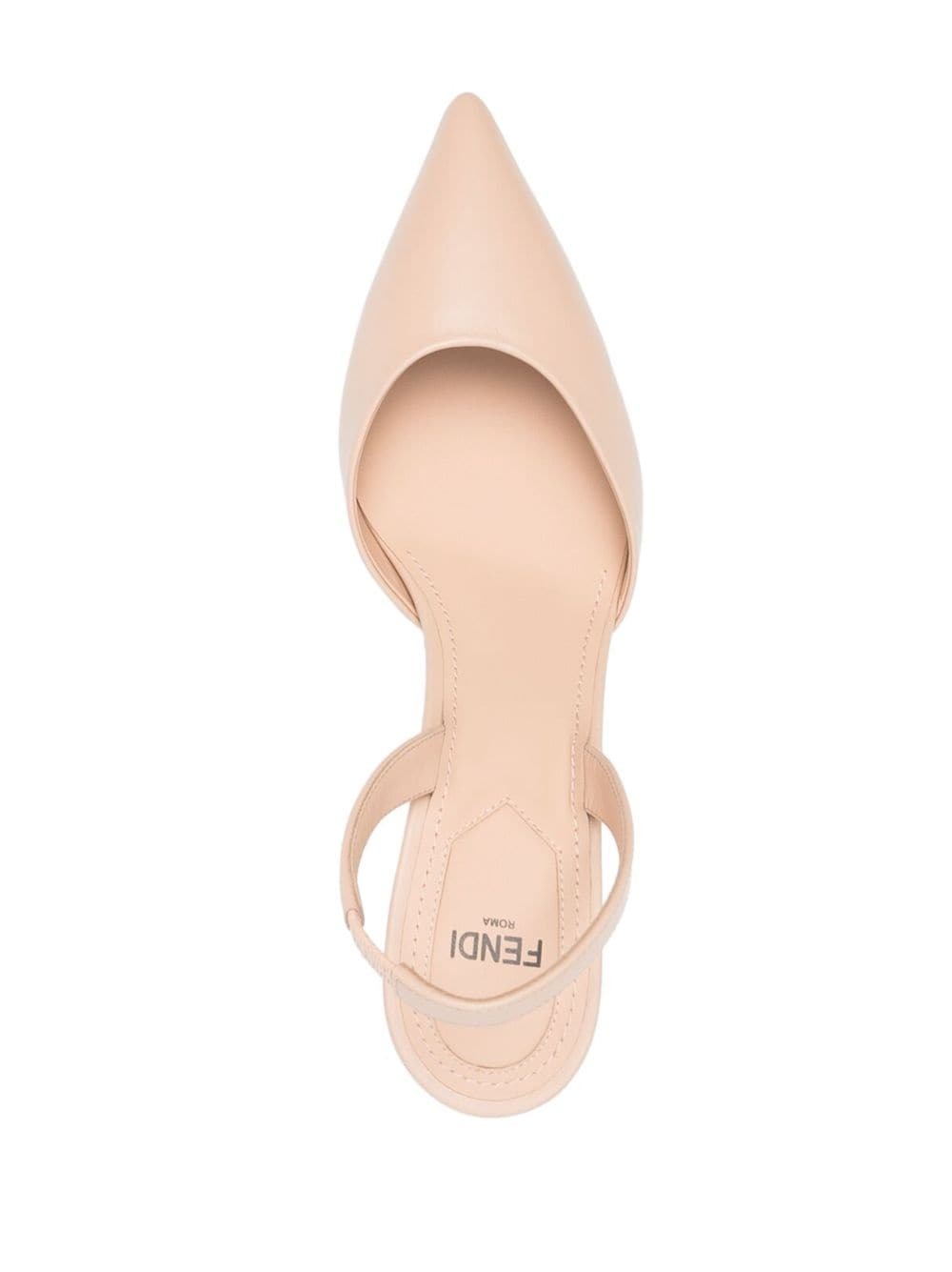 FENDI - Fendi First Leather Slingback Pumps Fendi