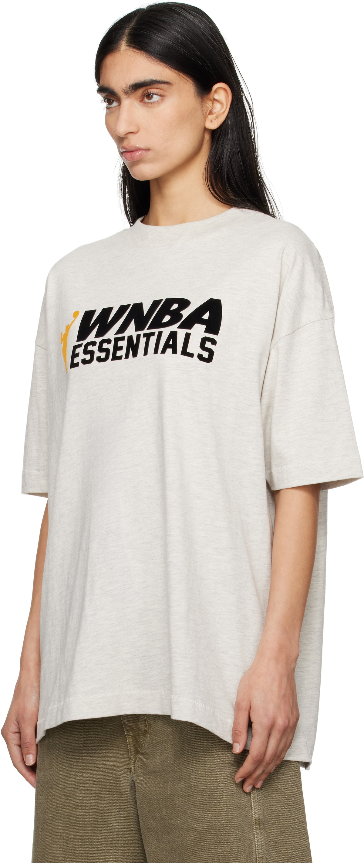 Fear of God ESSENTIALS Gray WNBA Short Sleeve T-shirt Fear Of God ...