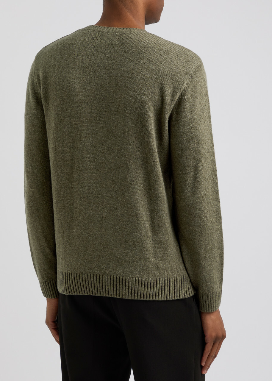 Colorful Standard Wool Jumper Khaki Colorful Standard