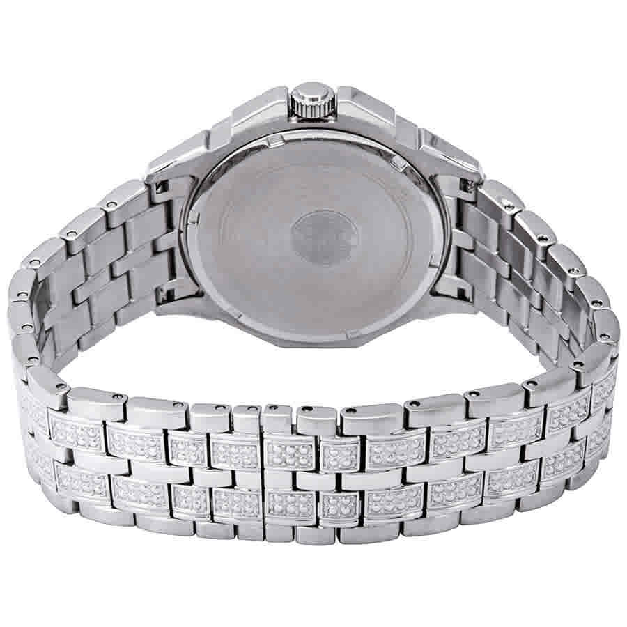 Bulova Multifunction Crystal Pave Dial Mens Mens Watch 96C134 Bulova