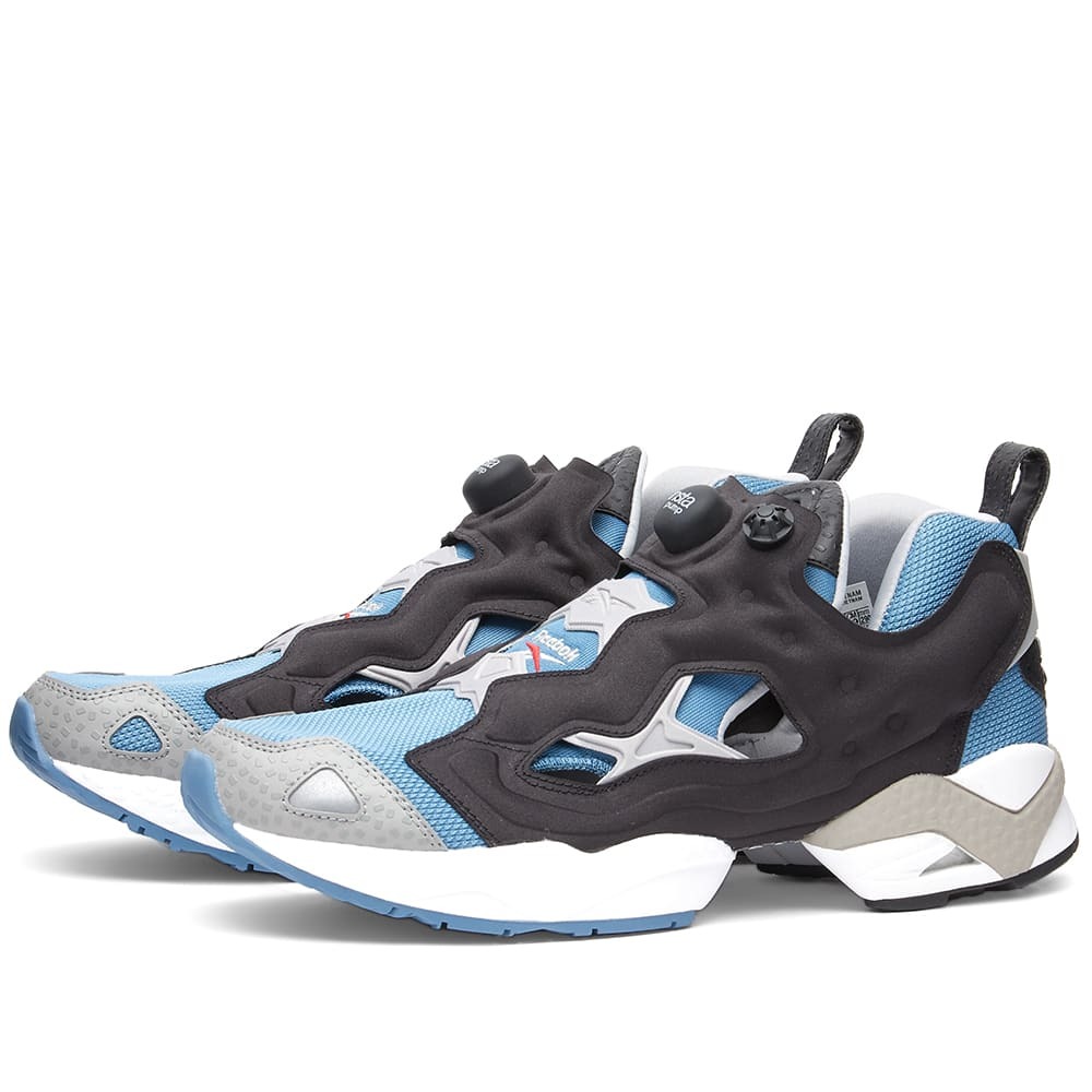 Reebok Men's Instapump Fury 95 Sneakers in Black/Slate/Tin Grey Reebok
