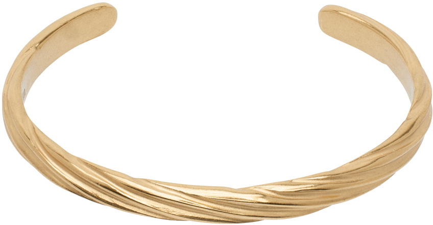 Maison Margiela Gold Timeless Bracelet Maison Margiela