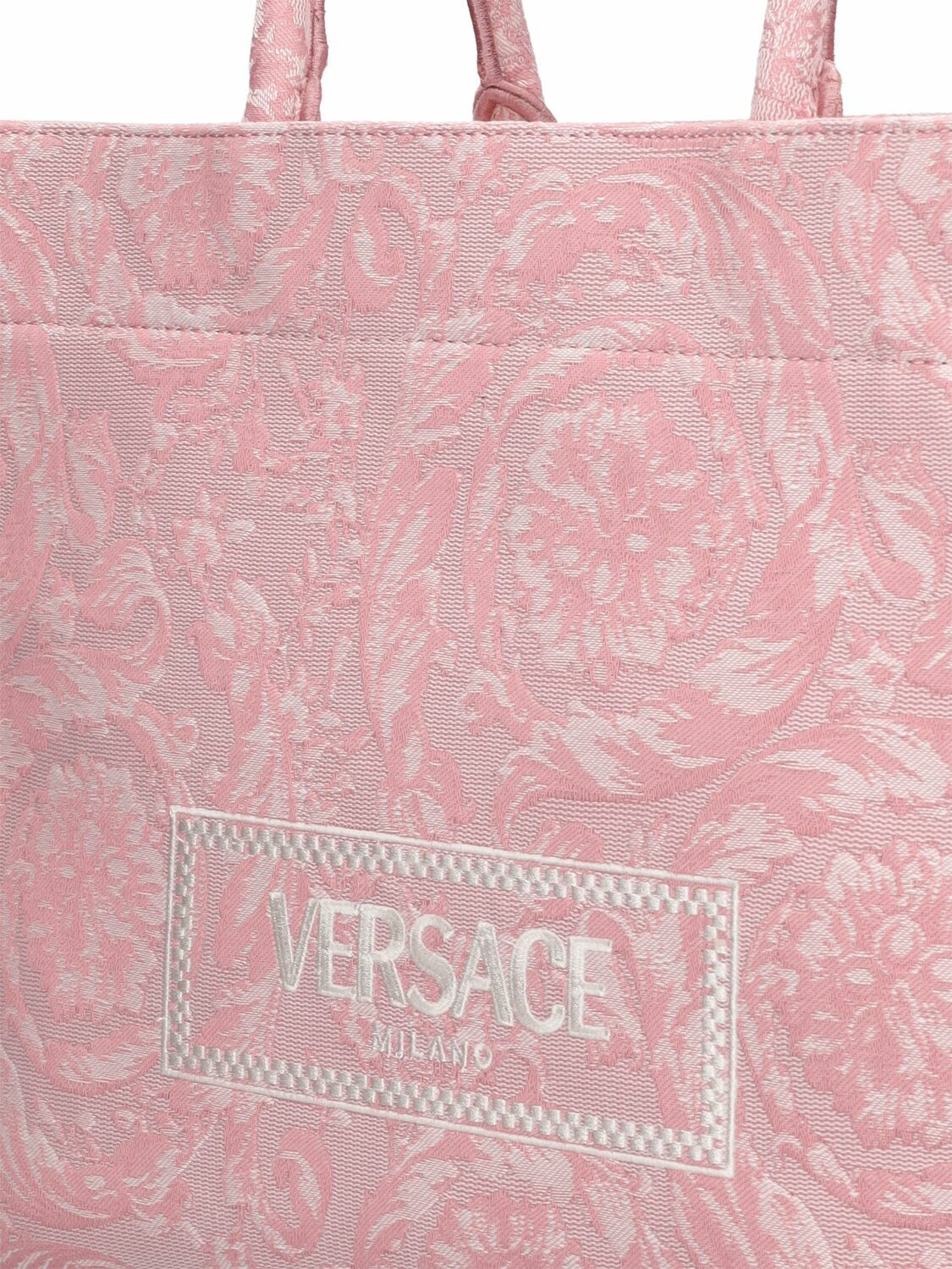 VERSACE - Large Barocco Jacquard Tote Bag Versace