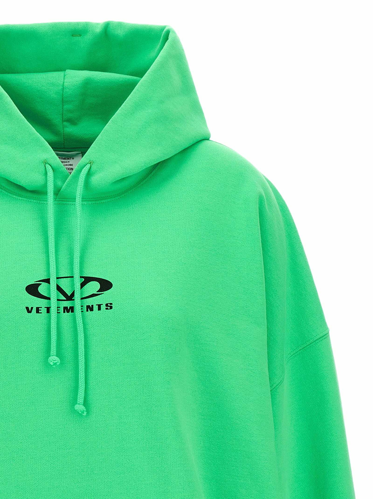 VETEMENTS oval Logo Hoodie Vetements