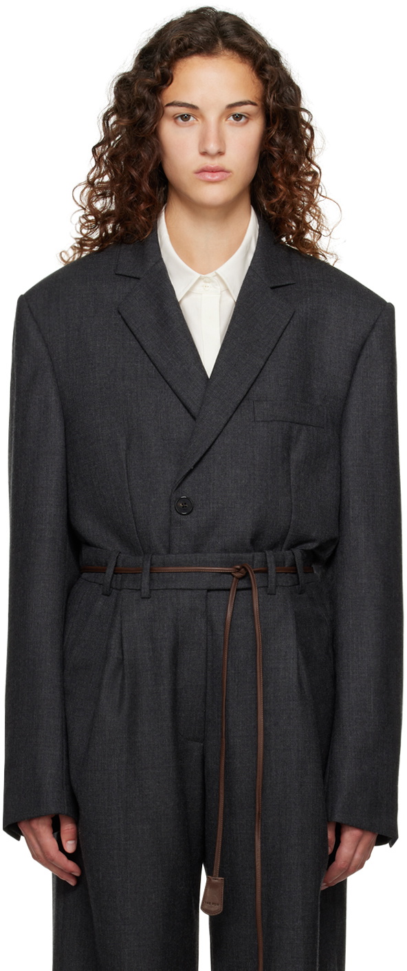 The Row Gray Ule Blazer The Row