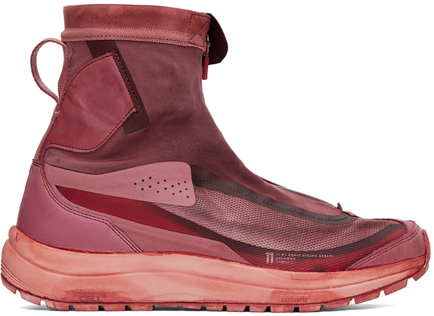 11 by Boris Bidjan Saberi Red Salomon Edition Bamba 2 GTX High Sneakers ...
