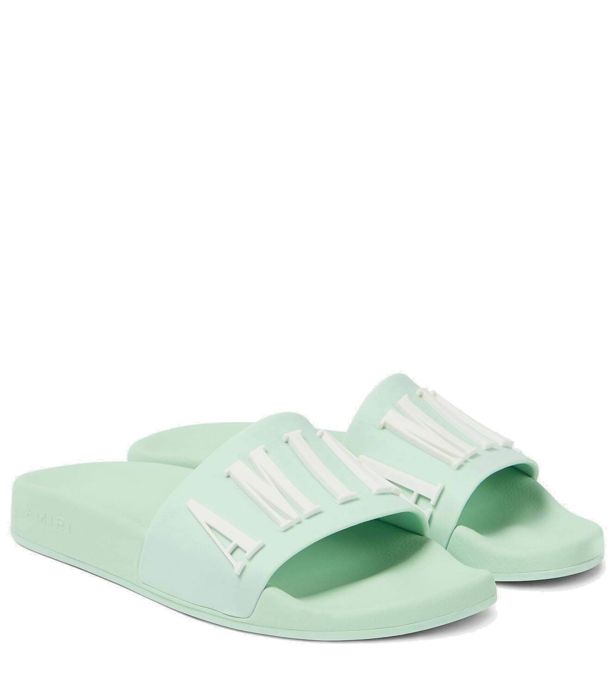 Amiri Logo rubber slides Amiri