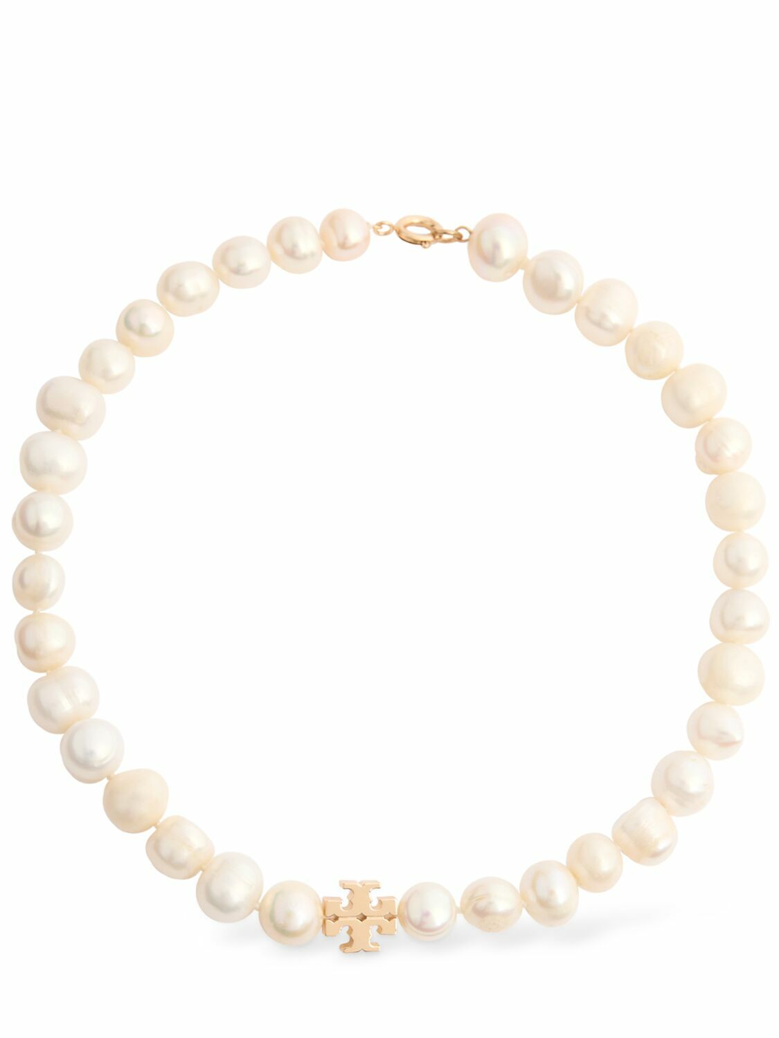 TORY BURCH Kira Pearl Collar Necklace Tory Burch