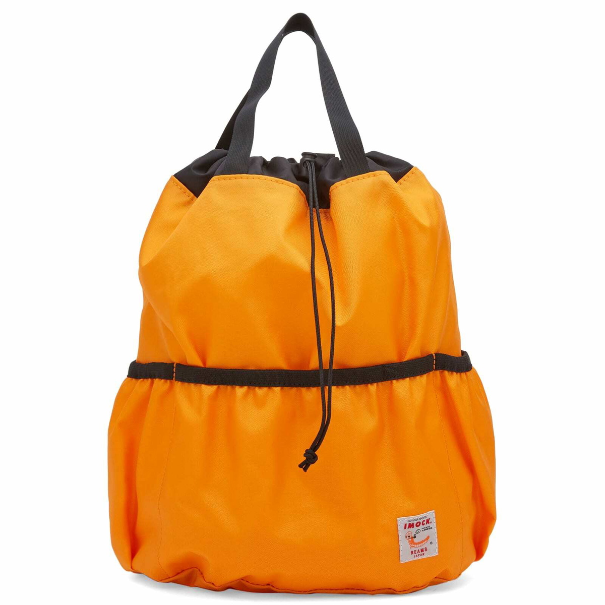 BEAMS JAPAN x IMOCK Backpack in Orange BEAMS JAPAN