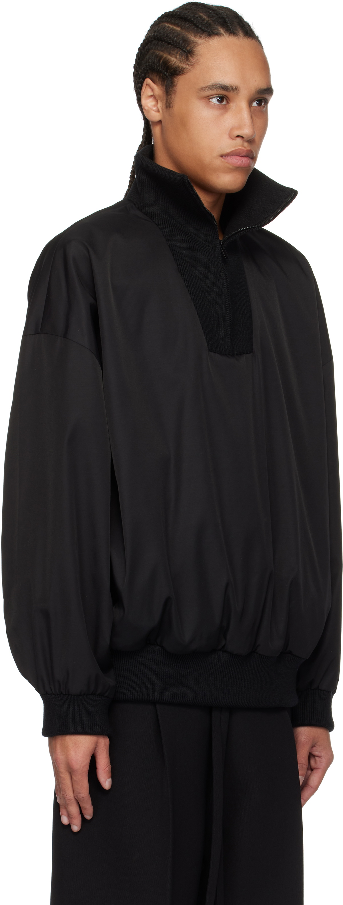 Fear of God Black Nylon Wool High Jacket Fear Of God