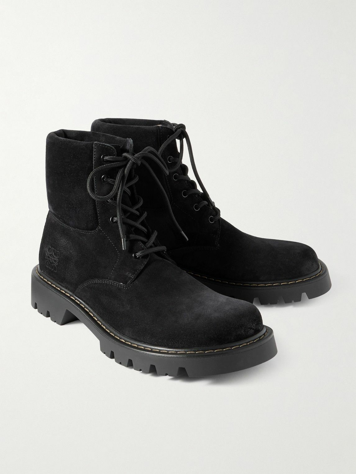 LOEWE - Sierra Suede Boots - Black Loewe