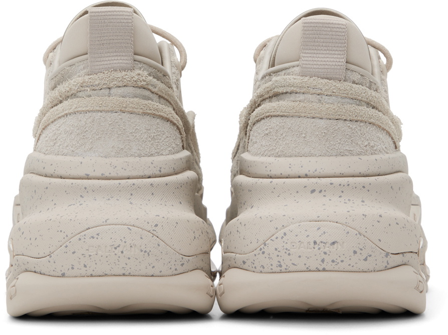 Balmain Gray B-Bold Sneakers Balmain