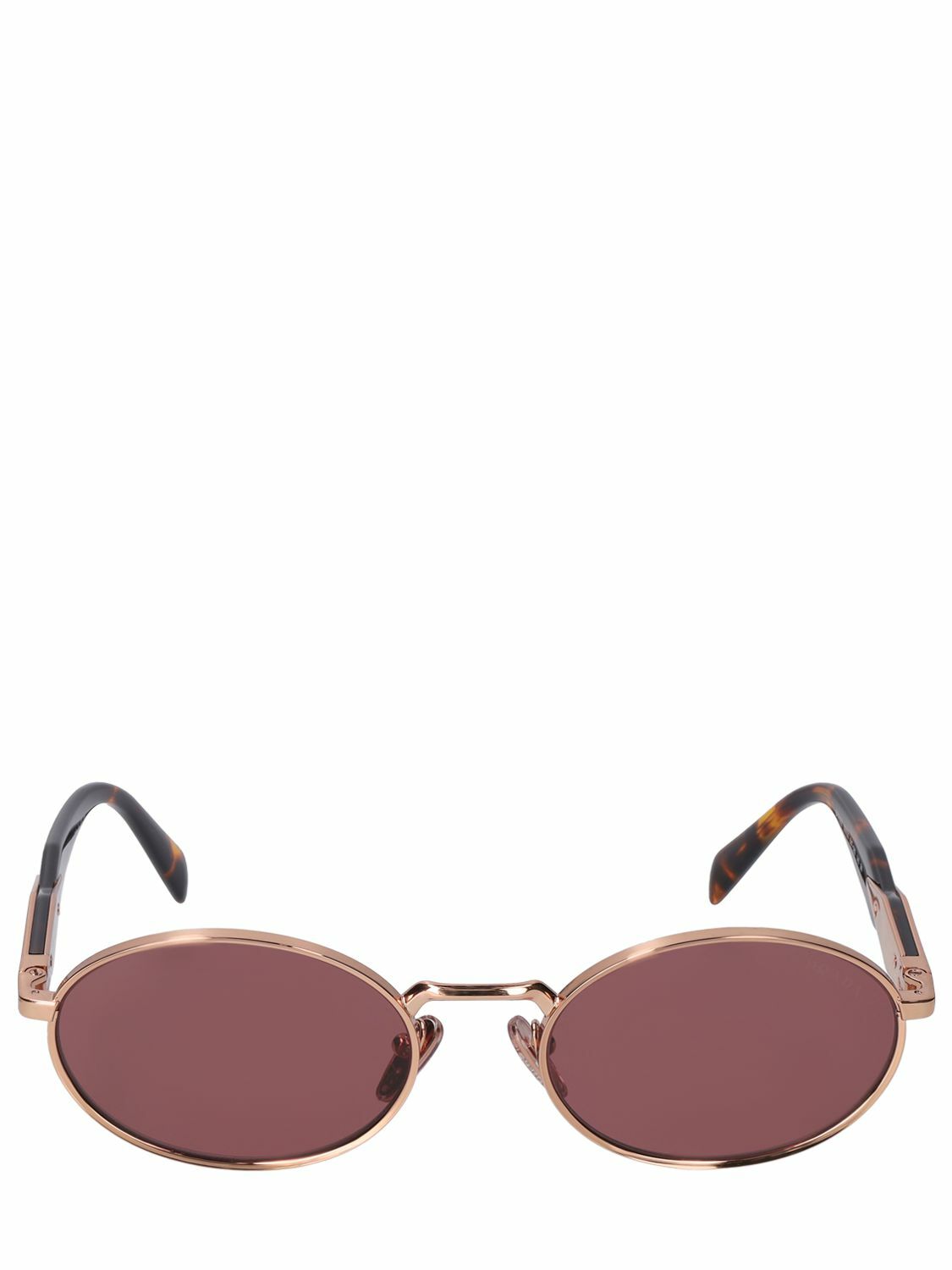 PRADA - Heritage Oval Metal Sunglasses Prada