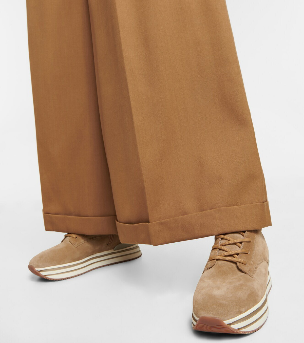 Hogan Midi platform leather sneakers Hogan