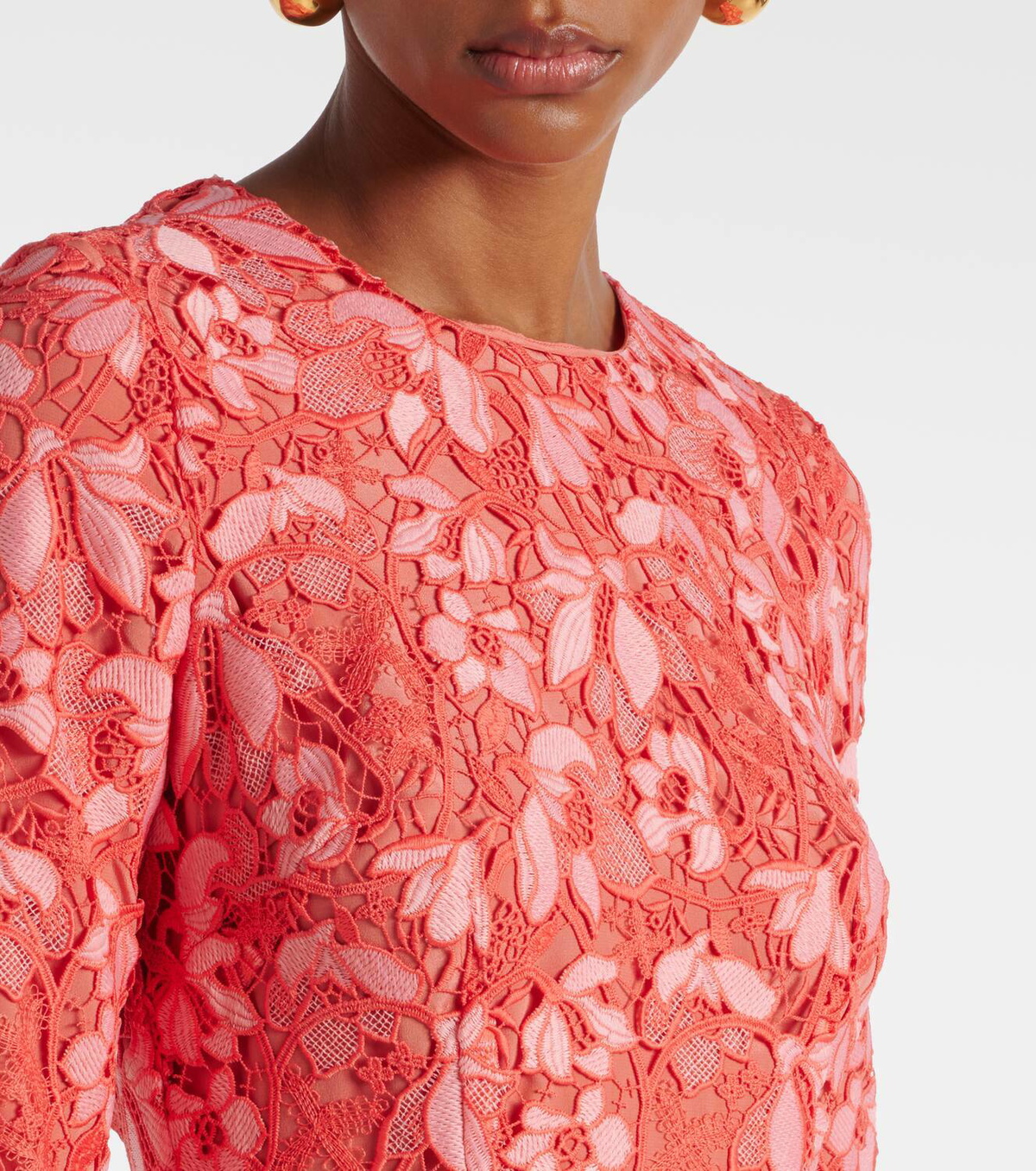 Monique Lhuillier Floral gown Monique Lhuillier