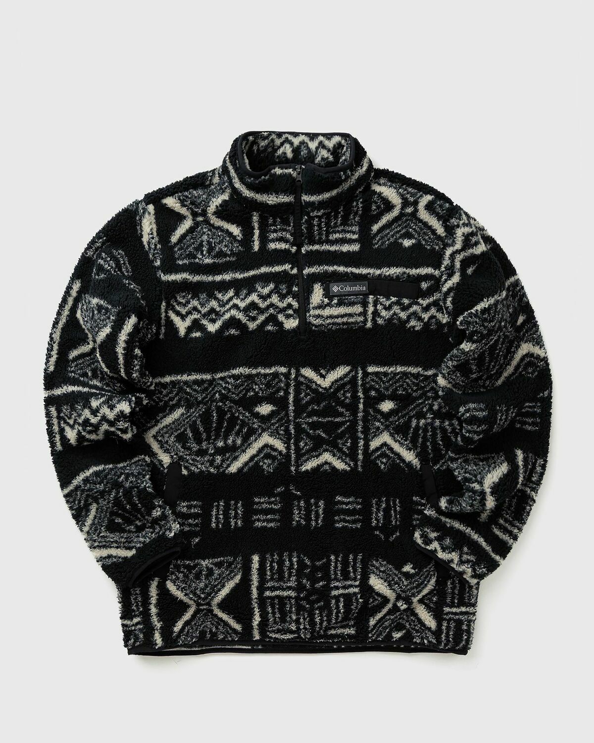 Columbia Rugged Ridge™ High Pile Half Zip Black Mens Half-Zip Columbia