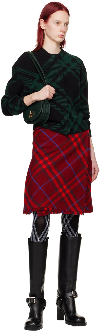 Burberry Green Mini Rocking Horse Bag Burberry