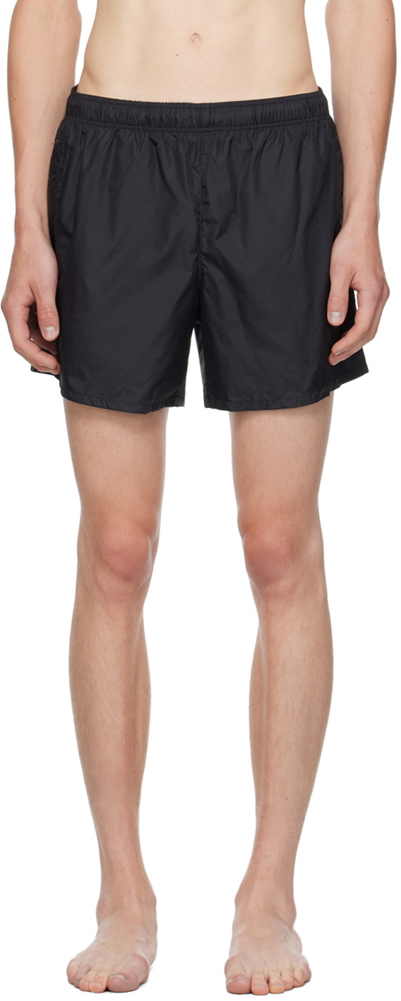 OUR LEGACY Black Drape Tech Swim Shorts Our Legacy