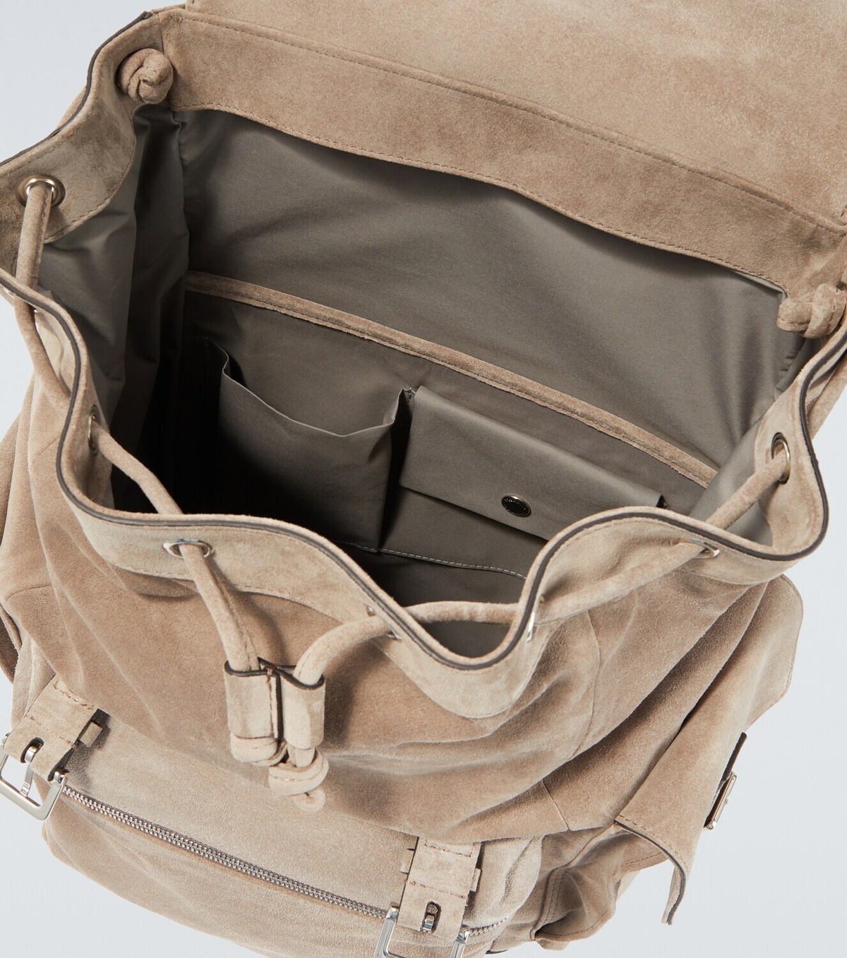 Brunello Cucinelli Suede backpack Brunello Cucinelli