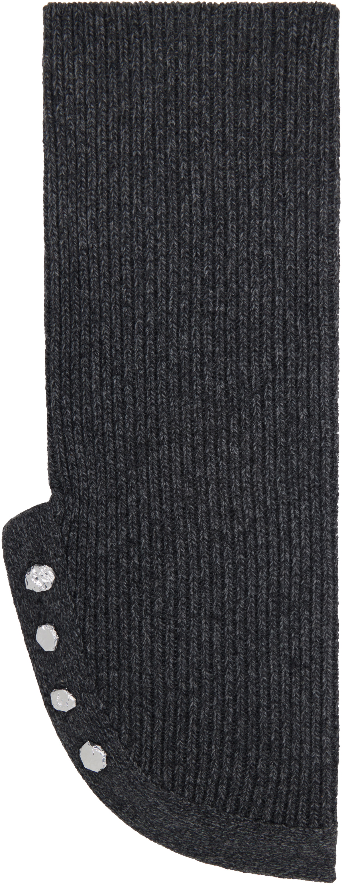 HYEIN SEO Gray Wool Snood Hyein Seo